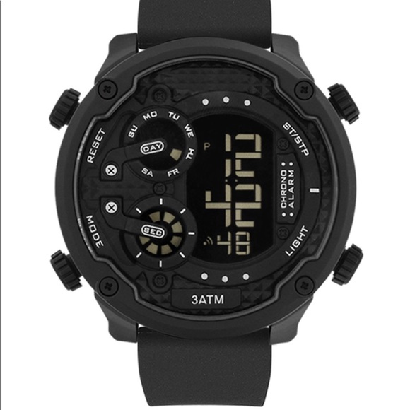 George | Accessories | New Black George Digital Watch | Poshmark